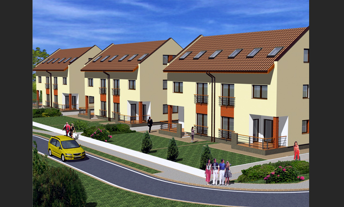 Ansamblu locuinte cuplate Trident « GEOMETRICA ARCHITECTS GEOMETRICA ...